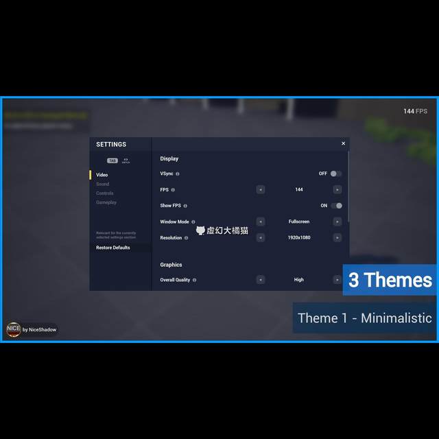 UE4 Unreal 5 Nice Settings Menu Game Settings Main Menu Blueprint Interface GUI FPS TPS