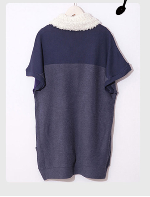 SCOLAR/Sikho genuine counters solid color stars stitching short ...