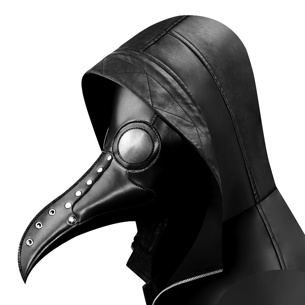 Steampunk plague doctor crow mask - косплей шапки за мъже и жени