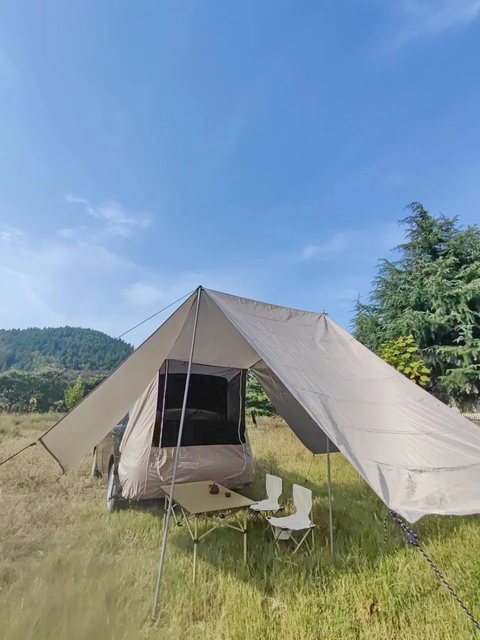 Car mpv car rear tent SUV outdoor car rear camping canopy extension ...