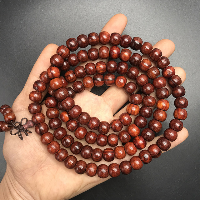 Defective beads processing sale black sandalwood red rosewood ...