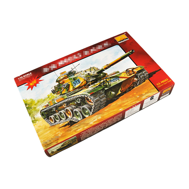 Trumpeter 1:35 US M60A3 Hauptkampfwagen Plastikmodellbausatz - 80108