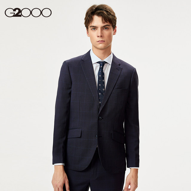 G2000 Men's Autumn and Winter new fashion checkered high -level sensor ...