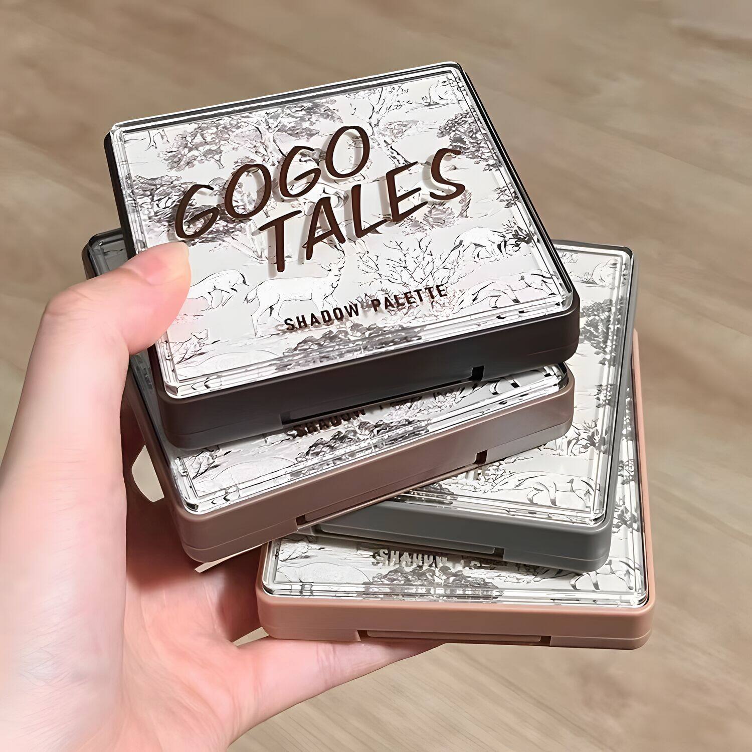 Gogo Tales Eyeshadow Palette - Earth Tone Multi-Color G01