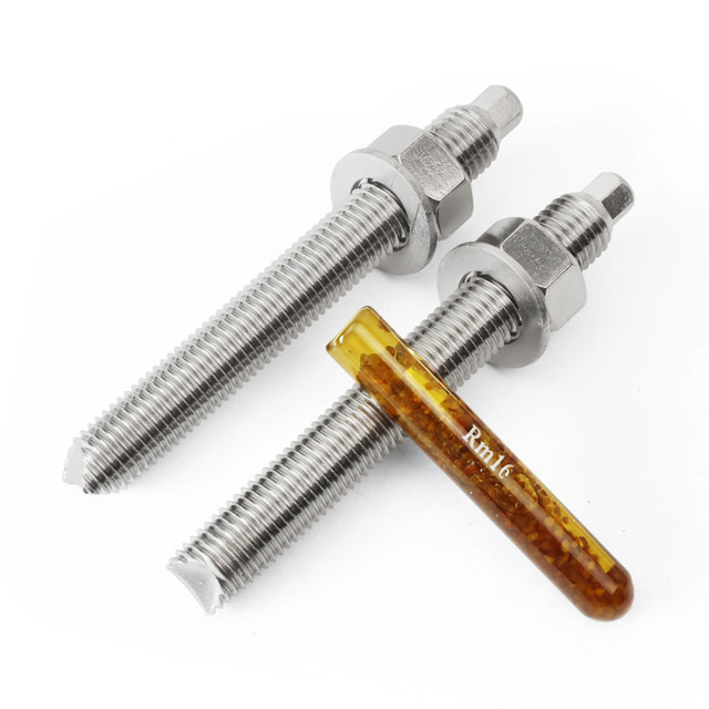 Huxin 304 stainless steel chemical bolt expansion chemical anchor agent ...