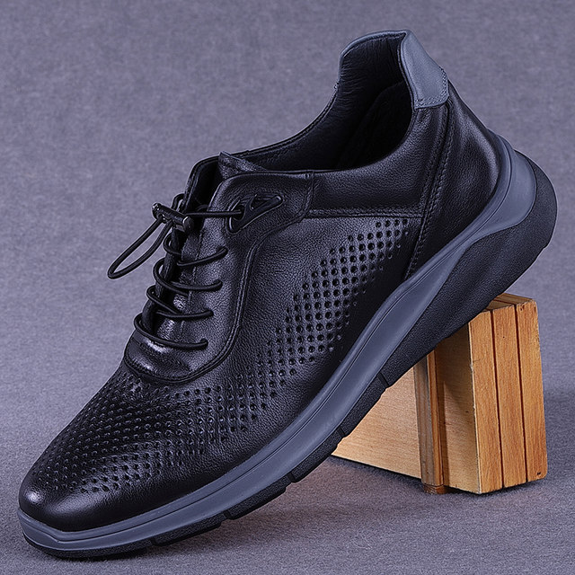 Foreign trade hollow men's shoes summer 2023 new perforated casual ...