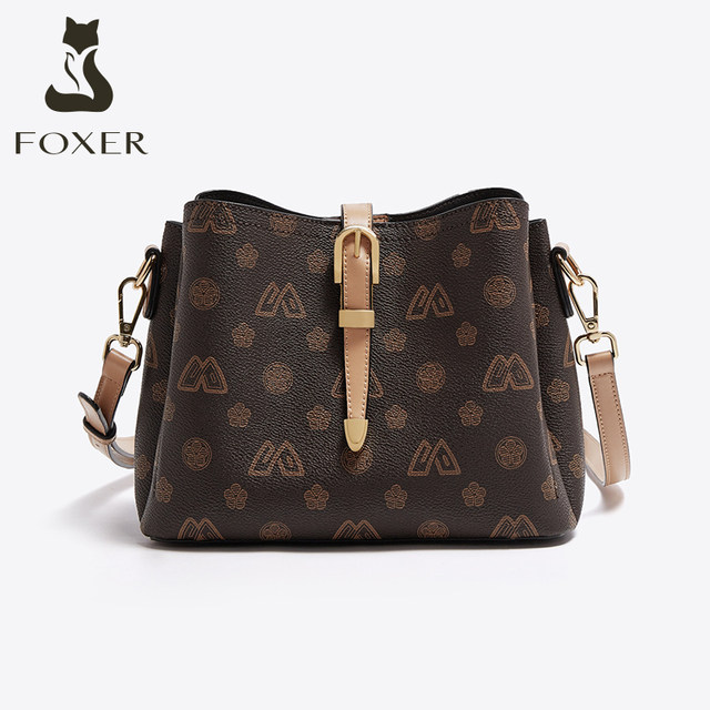 Golden fox bucket bag 2025 new women's bag messenger bag large ...