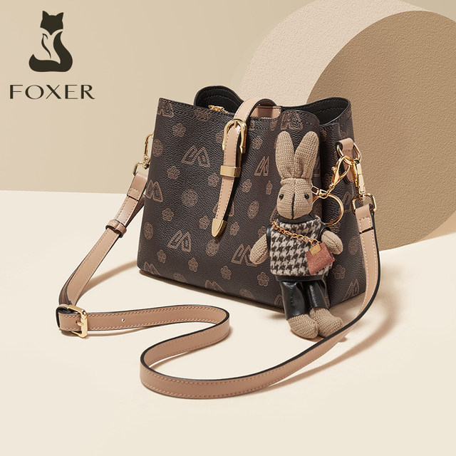 Golden fox bucket bag 2025 new women's bag messenger bag large ...
