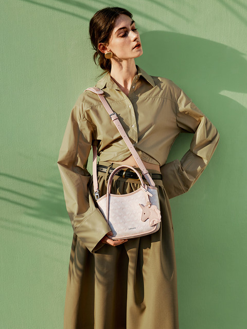 NU New Bucket Basket Bag Women's 2025 New Bucket Bag Commuter Handbag ...