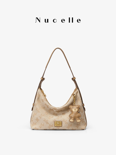 NU New One-shoulder Crossbody Soft Bag High-end Female Armpit Commuter Bag
