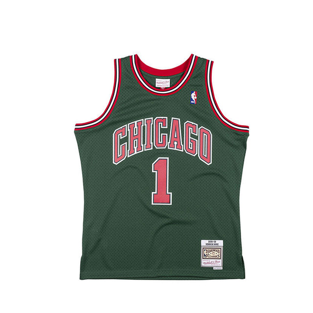 Mitchell/NESSNBA official bulls/Ross retro jersey 08-09 season fans ...