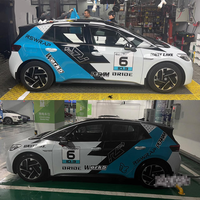 Suitable for Volkswagen ID3 car stickers ID4 BYD Seagull Dolphin ...