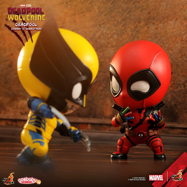 HotToys Deadpool and Wolverine Deadpool 3 Blind Box Movie Surrounding ...