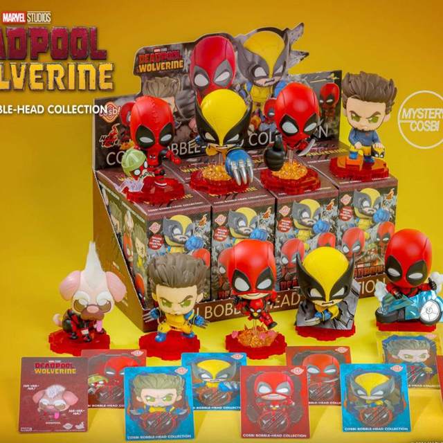 HotToys Deadpool and Wolverine Deadpool 3 Blind Box Movie Surrounding ...