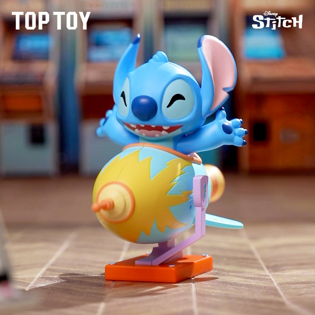 Top toy Disney Stitch Moe Music Series Blind Box Trendy Play Desktop ...