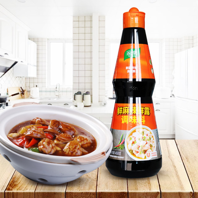 Knorr Fresh Spicy Fresh Dew 468g Bottled Cooking Cold Small Seafood Sauce Seasoning Full Box ...