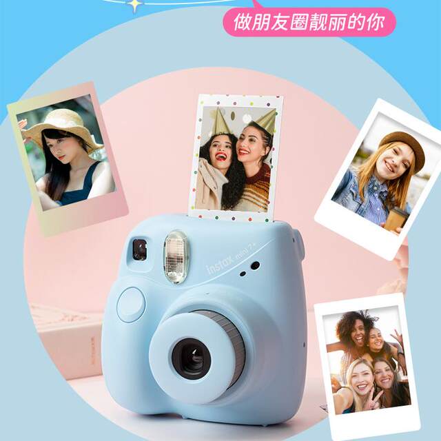 Brand new Fuji instaxmini7+/SE instant camera upgraded model cheap male ...