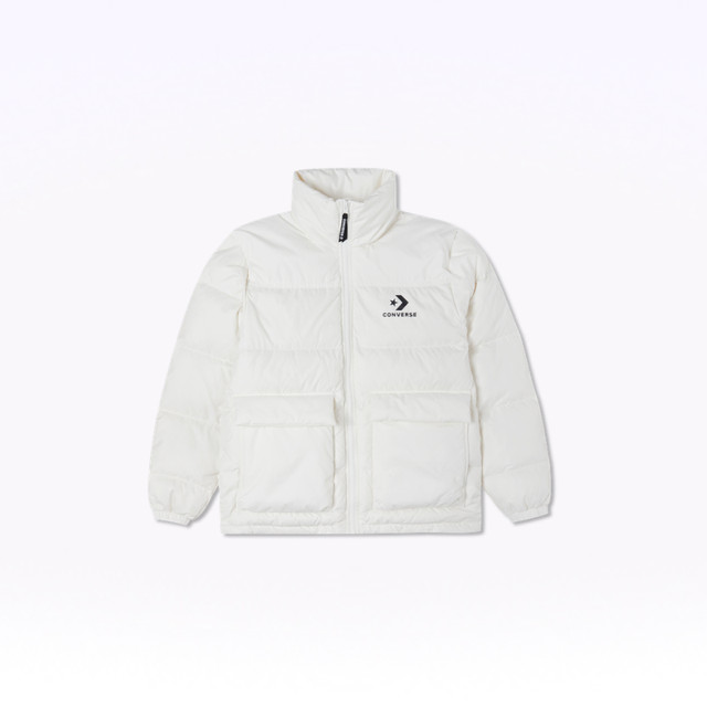 CONVERSE Official Men's Simple Casual Lightweight Sports Down Jacket ...