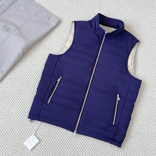 Men's cotton jacket for men's down cotton vest in autumn and winter plus velvet warm vest