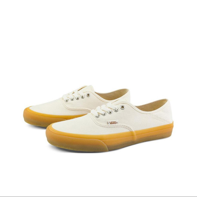 VANS canvas AUTHENTIC raw rubber sole shoes VN0A4BX5CGB