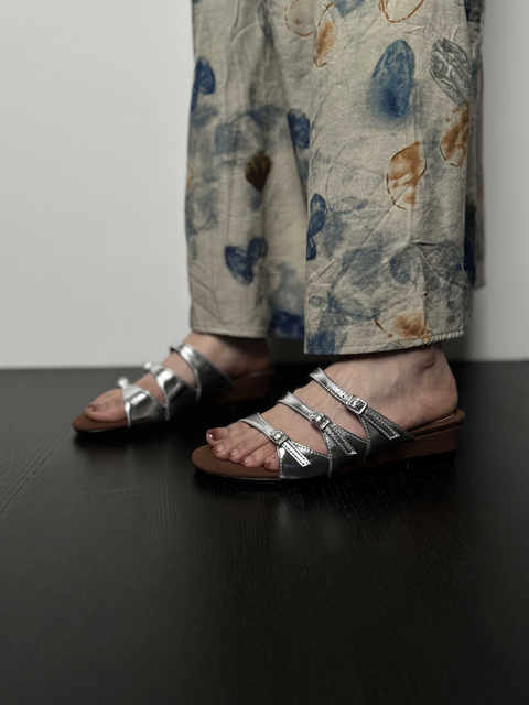 Fermina niche design slope heel slippers Women in summer with sandals ...