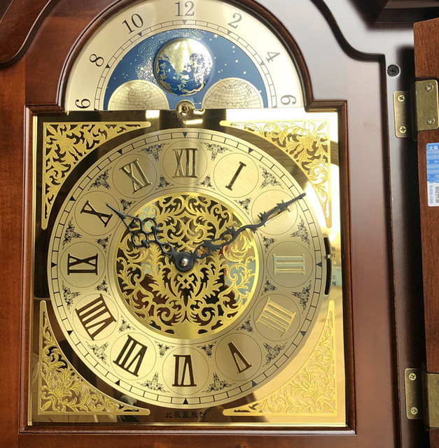 Polaris genuine heavy hammer zipper mechanical floor clock European ...