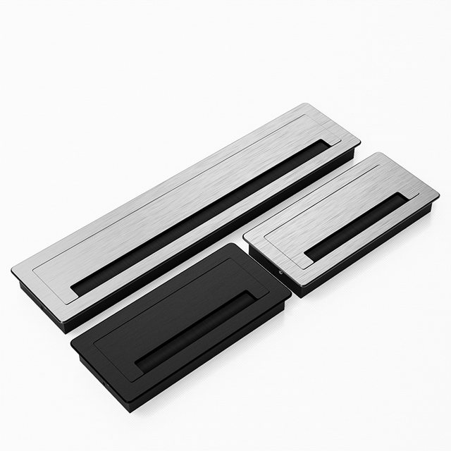 Office computer desk cable hole desk hole cover buffer threading box ...