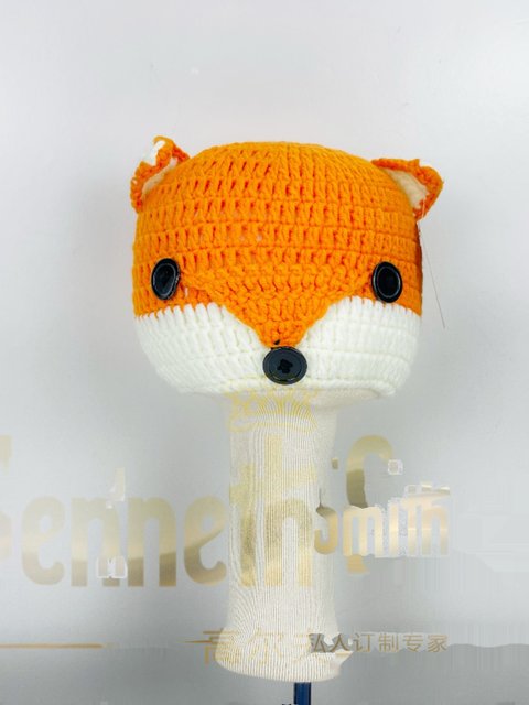 Tailor-made putter cover knitted golf 135 wood club cover club cap ...