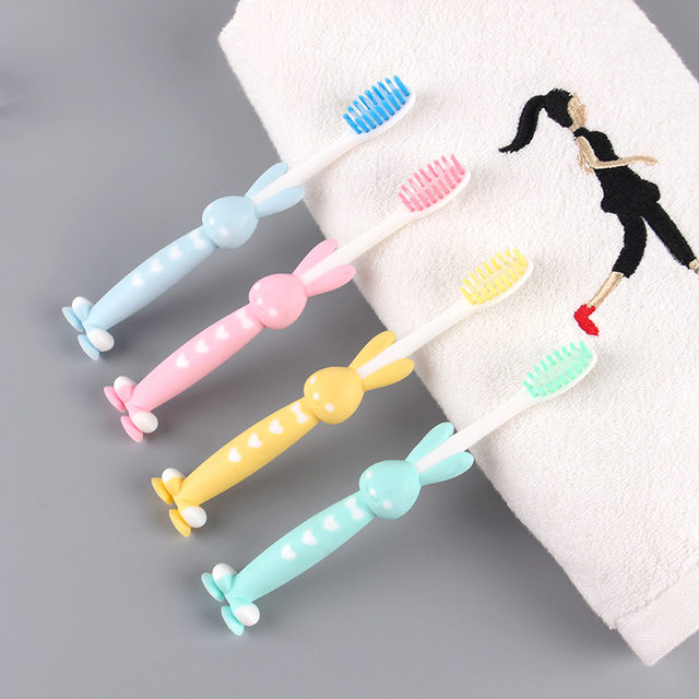 Children's soft-bristled toothbrush 6-12 student toothbrush cartoon ...