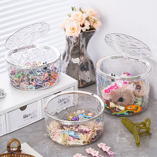 Children's hair accessories storage box baby hair clips headband hair ...