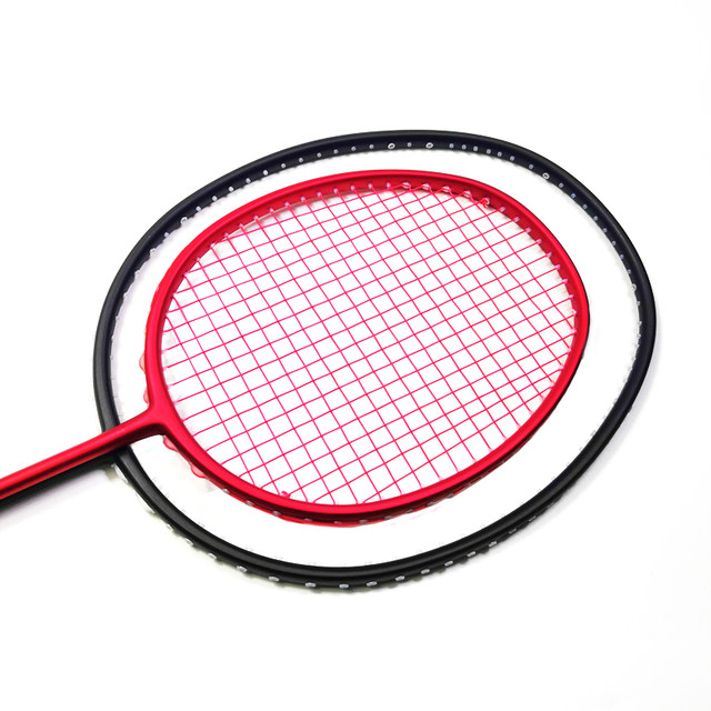 Carbon fiber badminton sweet spot training racket mini racket hitting ...