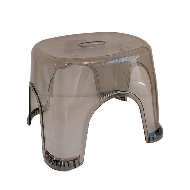 Acrylic small stool transparent shoe changing stool creative living ...
