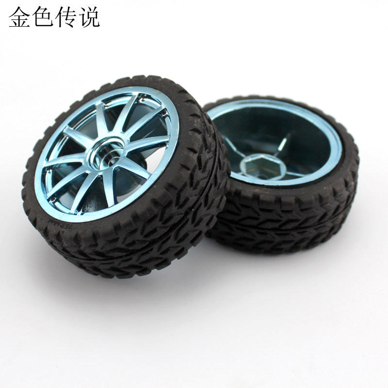 Ruota Esagonale con Foro da 65mm Golden Legend - Pneumatico per Robot ...