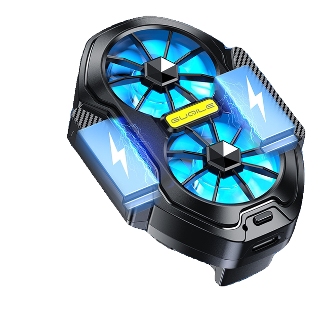 Android Apple Huawei dual fan mobile phone radiator air cooling ...