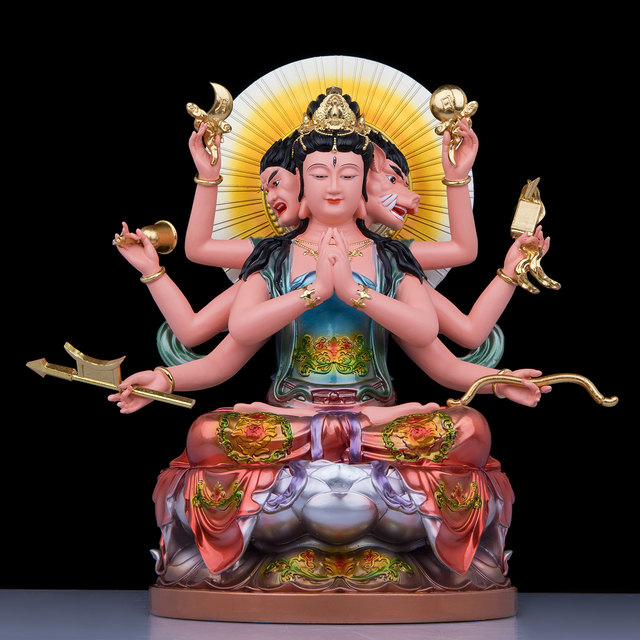 Doumu Xingjun statue resin white marble painted Doumu Xingjun Doumu ...