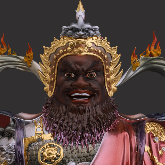 Wu Caishen Zhao Gongming Pure Copper Zhao Gongming riding tiger ...