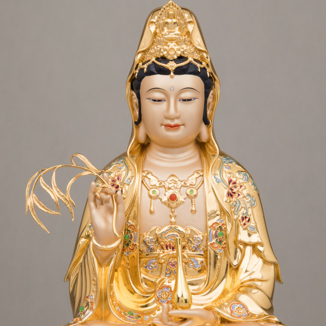 Kangsheng's mother -in -law three saints, Shakyamoni Buddha, Rulai ...