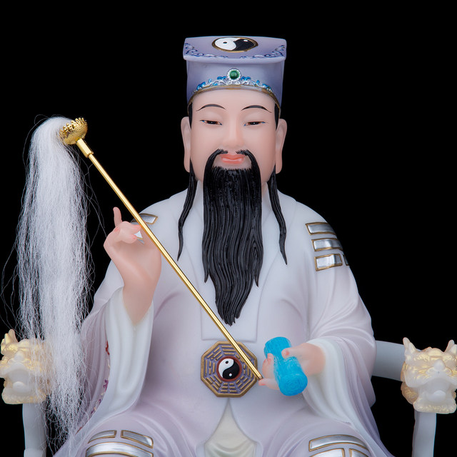 White marble Lv Dongbin statue for home use Chunyang ancestor Chunyang ...