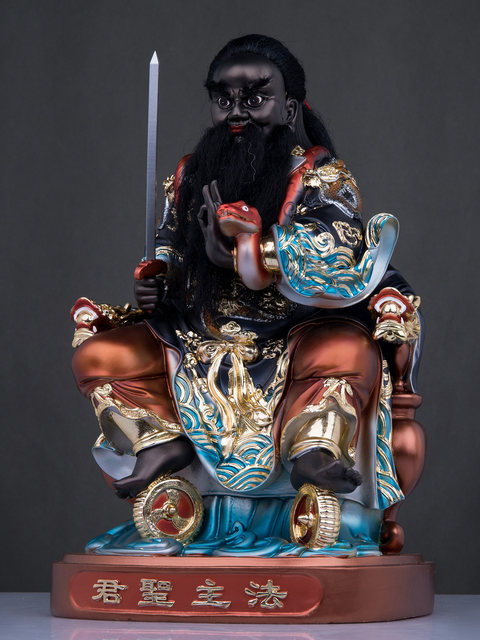 Resin Dharma Lord God Statue Zhang Sheng Dharma Lord Saint Monarch ...