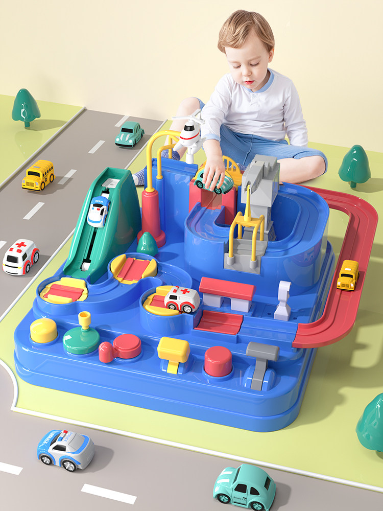 Temi Sugar Rice Educational Sliding Car Toy - Ambulance for Boys & Girls