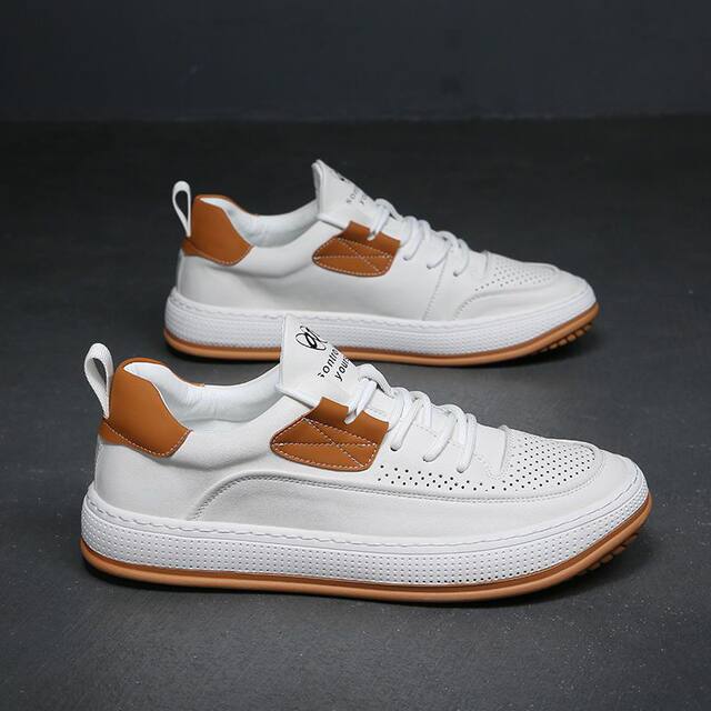 European men's shoes 2024 spring and autumn new wide-foot tilt-toe ...