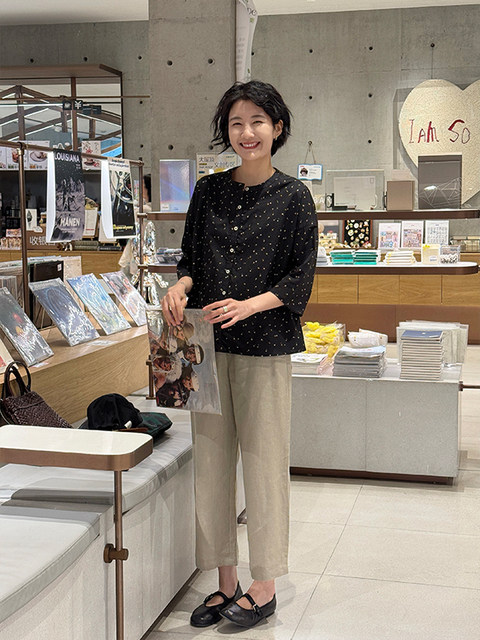 Langqing Floral Short Sleeve Shirt 2025 New Shirt Women's Summer Temperament Small Shirt Casual ...