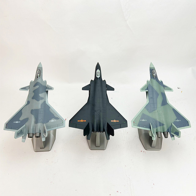 1:72 J-20 fighter jet J20 air show souvenir collection aircraft model alloy simulation model ...