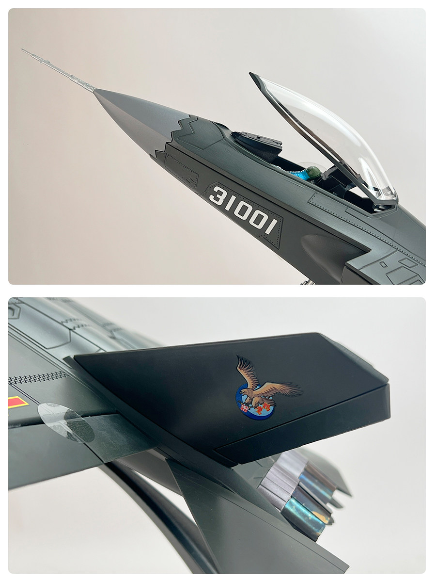 1:32 Falcon J-31 fighter model J-31 model j31 alloy finished aircraft ...