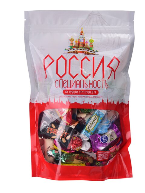Selected Russian imported mixed candies original multi-flavor chocolate ...