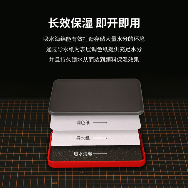 DSPIAE water-based pigment moisturizing color box model Hand-coated ...