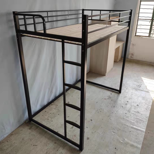 Customized apartment bed, removable and assembled upper steel frame ...