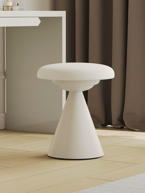 Makeup stool bedroom dressing stool Light luxury high -level sensory ...