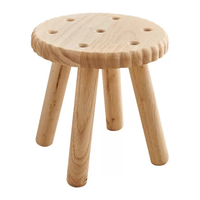 Home all solid wood living room small bench adult door shoe changing ...
