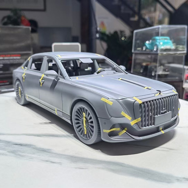 Pre-sale FAW Hongqi Hongqi Guoya sedan 1:18 resin simulation car model ...